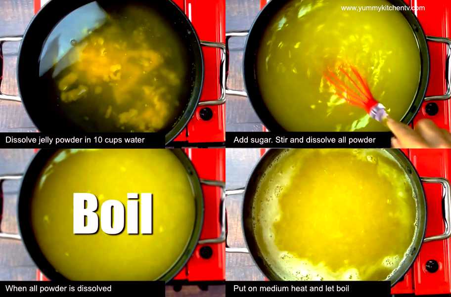 Maja Jelly Recipe - Yummy Kitchen