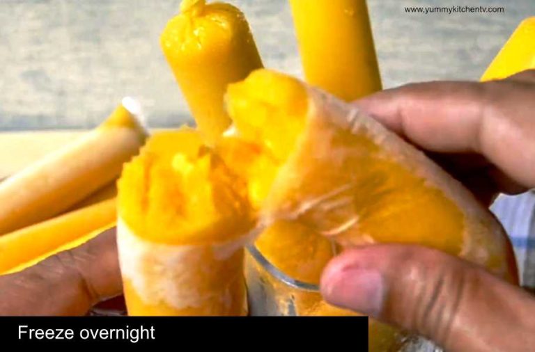 Mango Ice Candy Recipe - Yummy Kitchen
