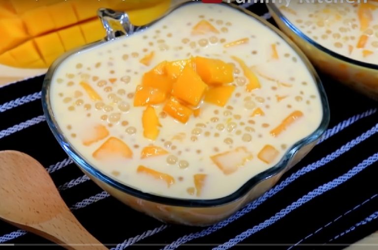 Mango Tapioca: A Refreshing and Creamy Filipino Dessert - Yummy Kitchen