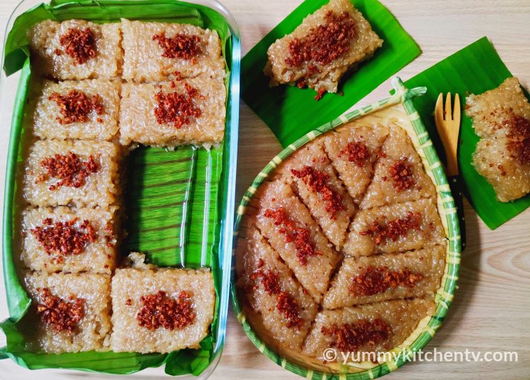 Biko with Latik - Yummy Kitchen