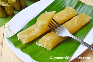 Cassava Suman - Yummy Kitchen