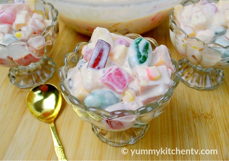 Creamy Filipino Fruit Salad Recipe (Easy Christmas & Holiday Dessert ...