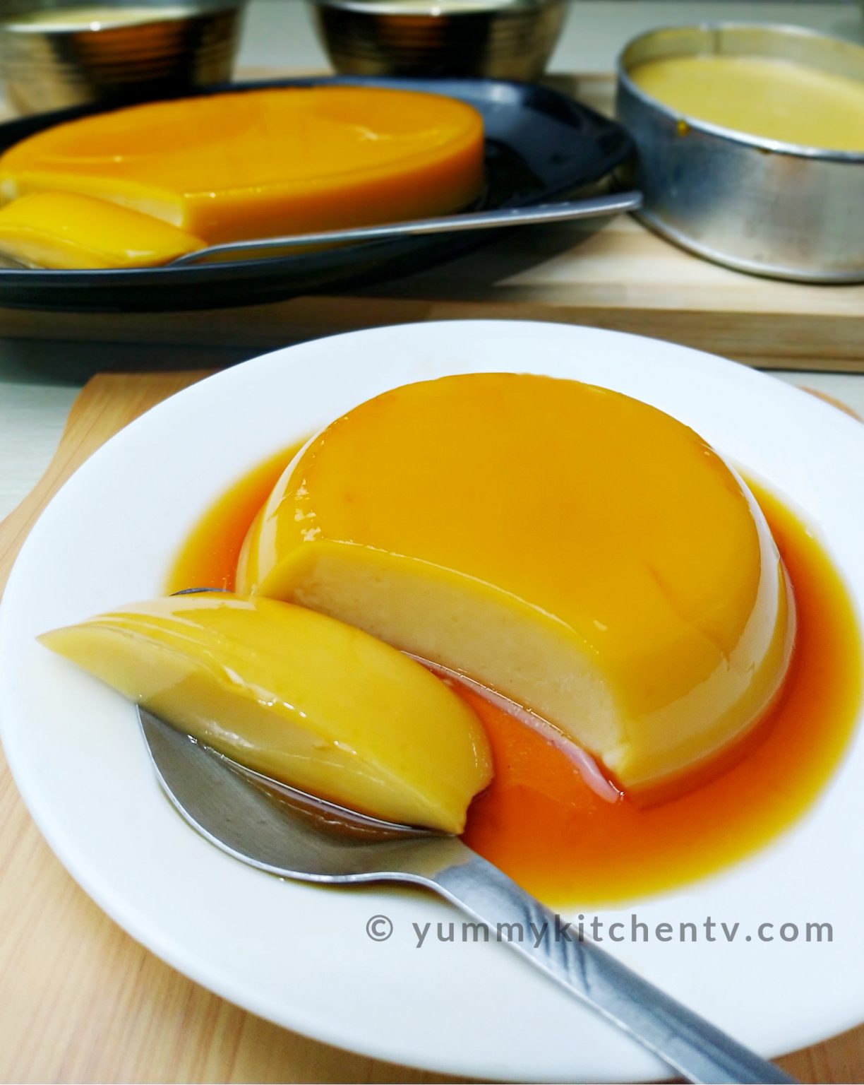 Jelly Flan - Yummy Kitchen