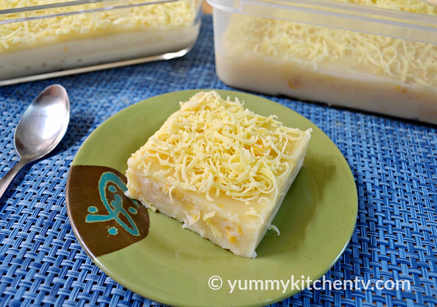 Easy Cheesy and Maja Blanca Recipe (Filipino Coconut Pudding) Recipe ...