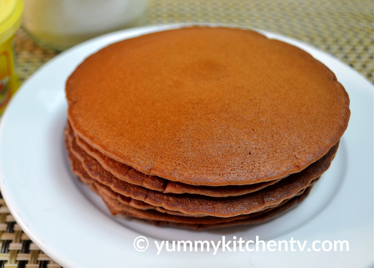 Milo Pancake - Yummy Kitchen