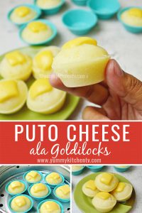 Puto Cheese (Filipino Steamed Cake) - Cheesy Fluffy Goodness - Yummy ...