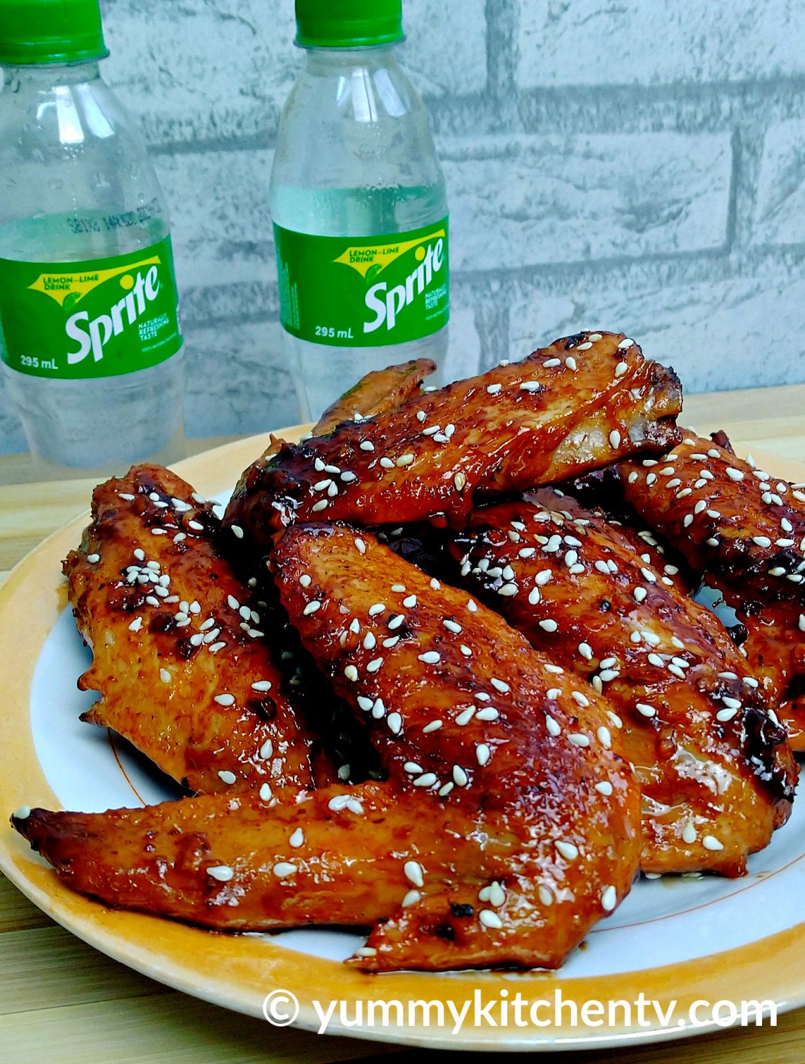 Sprite Chicken Wings - Yummy Kitchen