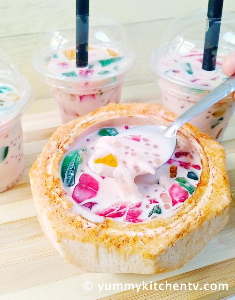 Buko Salad Drink - Yummy Kitchen