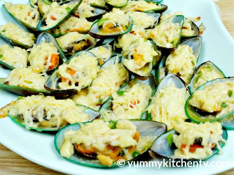 Cheesy Tahong - Yummy Kitchen