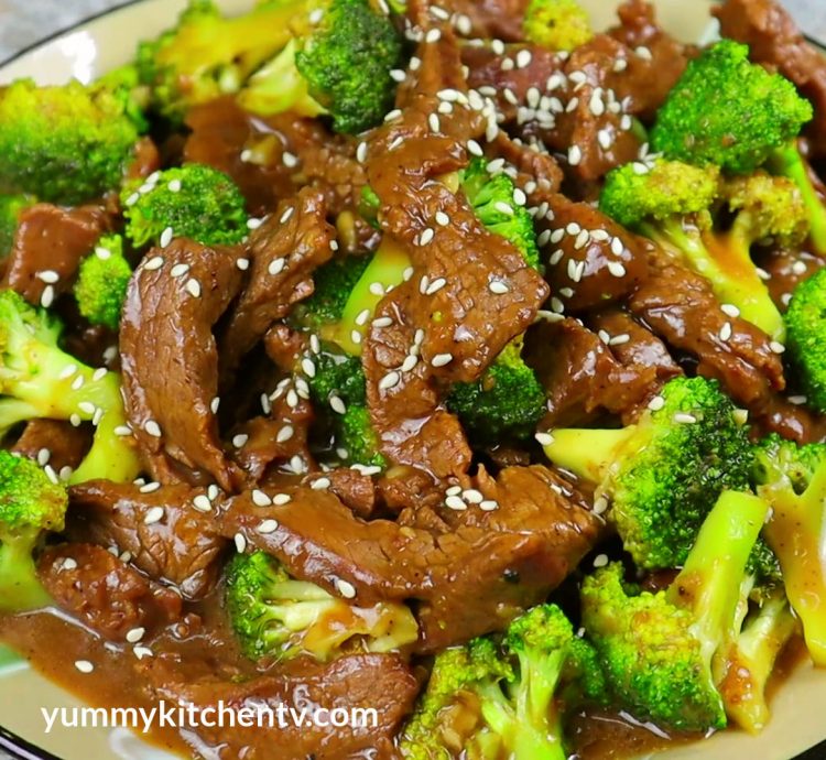 Beef Broccoli - Yummy Kitchen