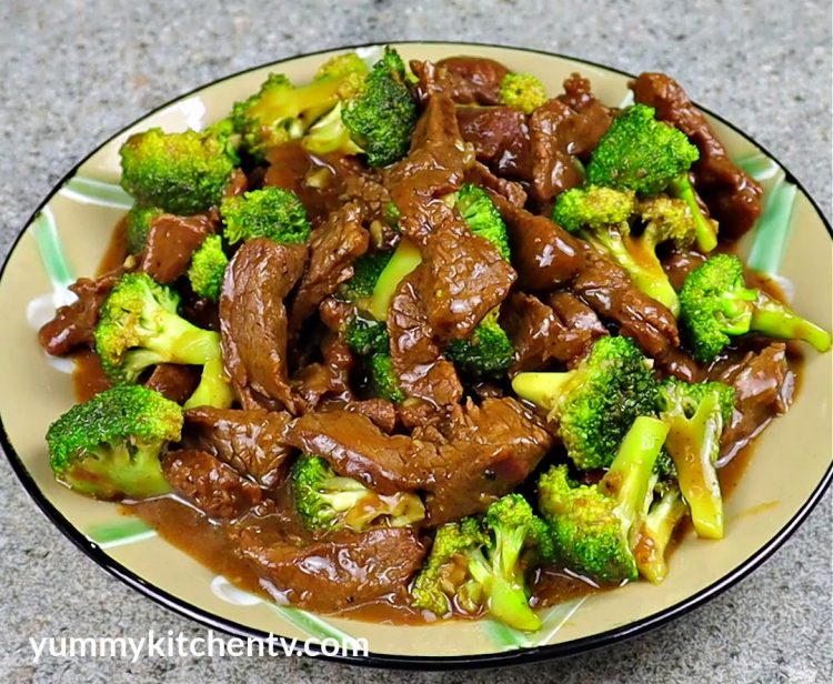 Beef Broccoli - Yummy Kitchen