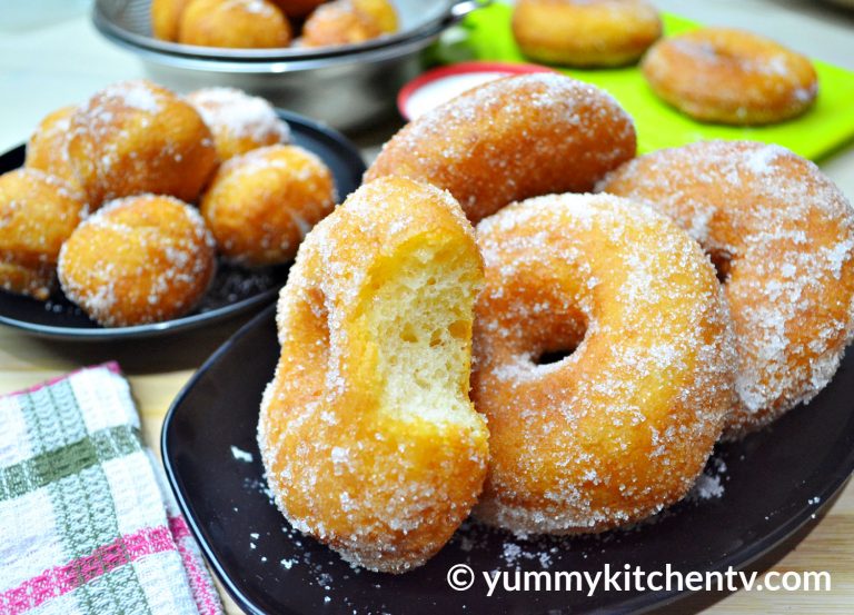 Bicho-Bicho (Pinoy-donut) - Yummy Kitchen