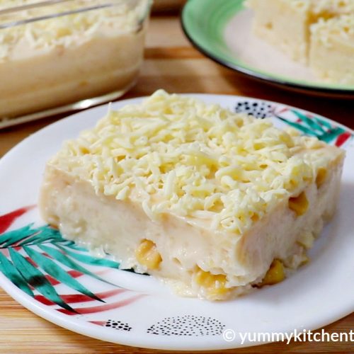 Maja Blanca With Cheese