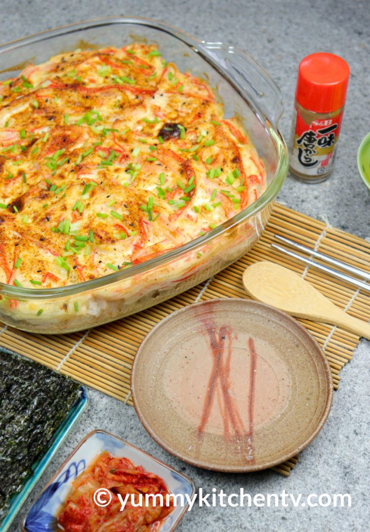 Easy Sushi Bake - Yummy Kitchen