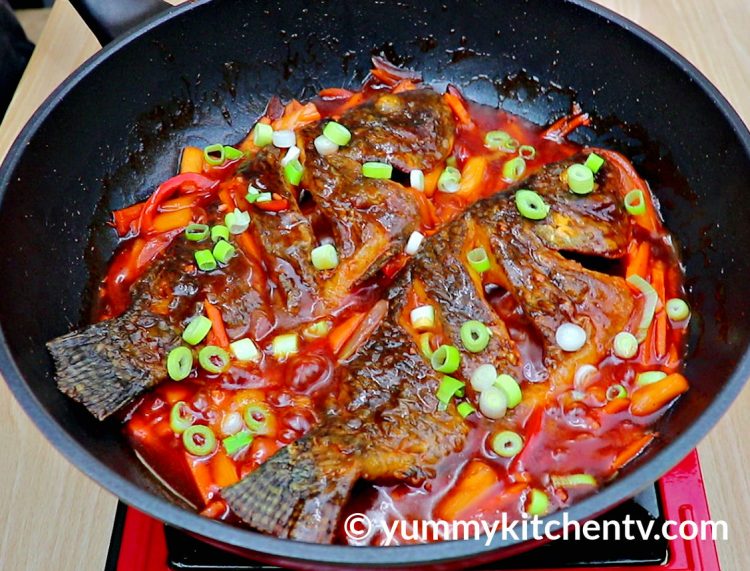 Sinabawang Isda with Tilapia - A Spicy Classic Filipino Fish Dish - Yummy Kitchen