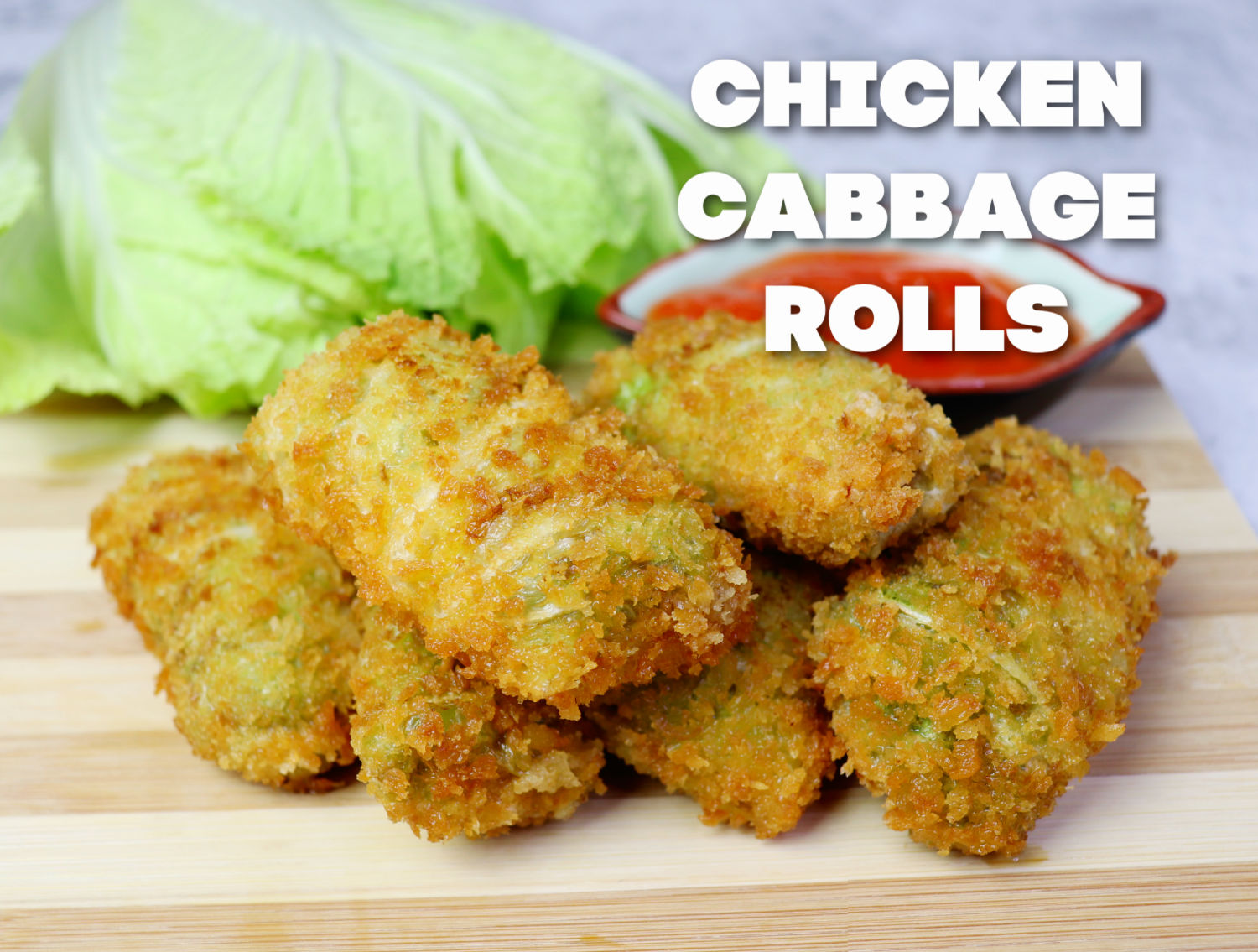 Chicken Cabbage Rolls - Yummy Kitchen