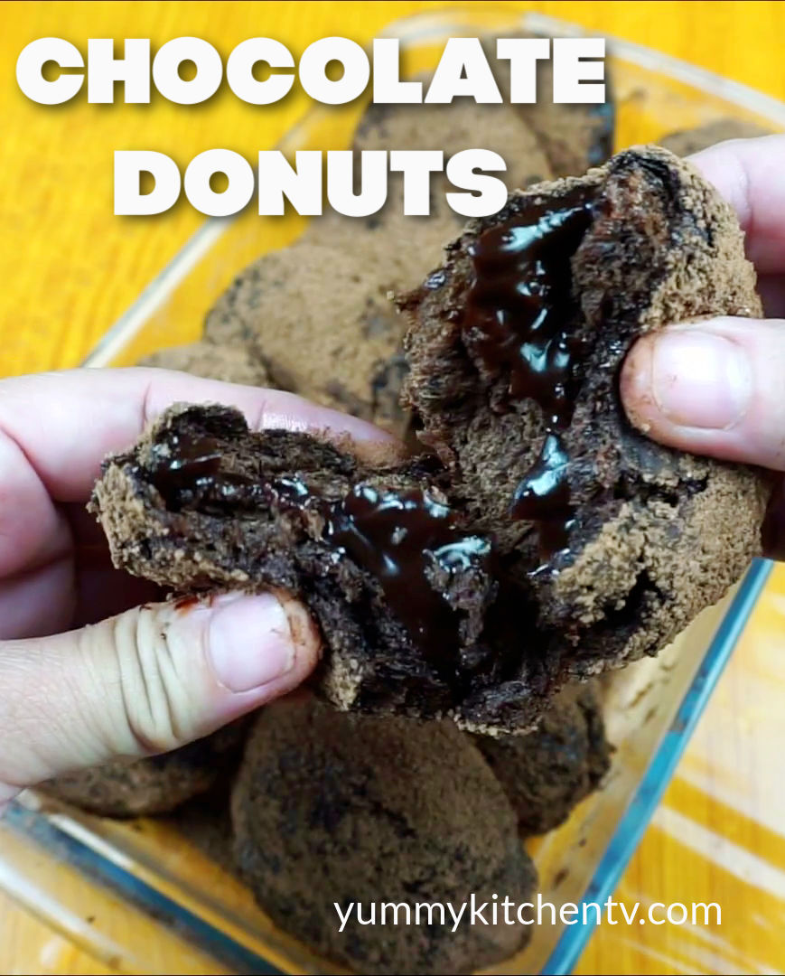 Chocolate Donuts - Yummy Kitchen