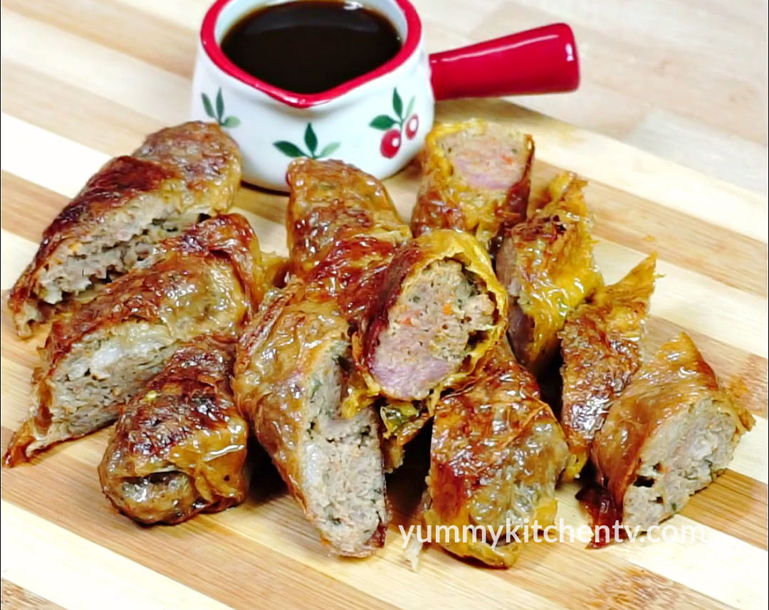 Homemade Chinese Kikiam - Yummy Kitchen