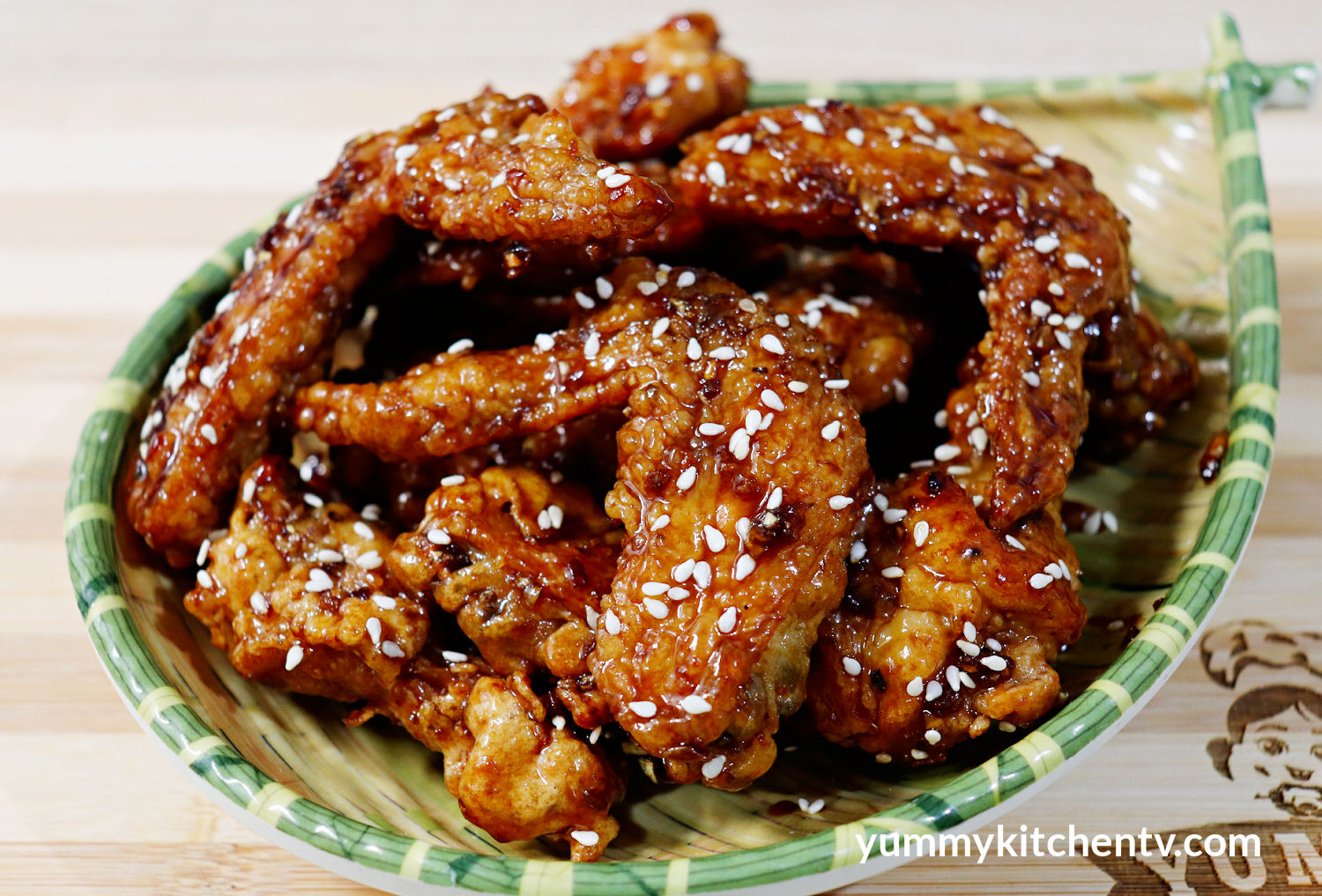 Honey Butter Chicken Wings - Yummy Kitchen