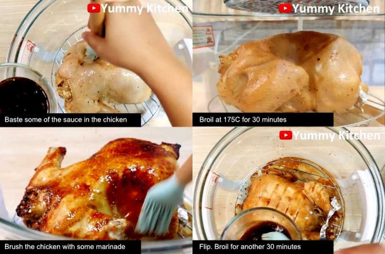Turbo Chicken Roasted (Chicken in Turbo Broiler) - Yummy Kitchen