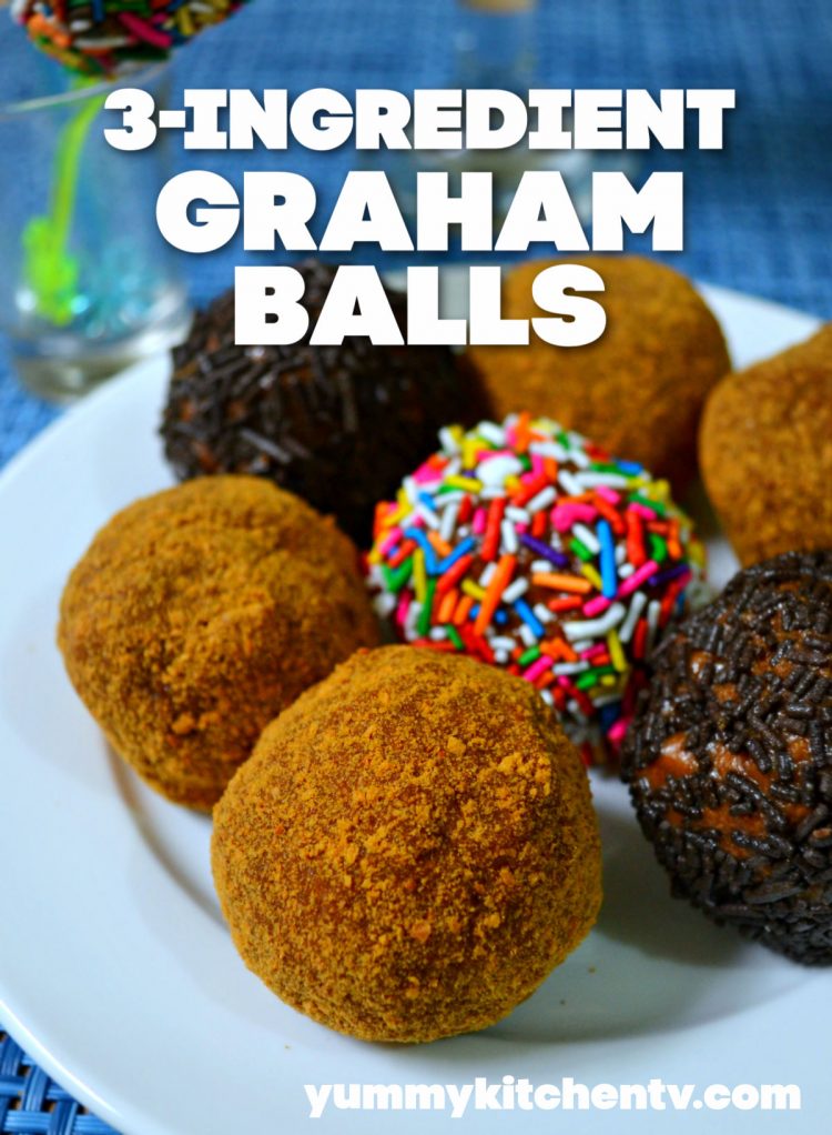 Graham Balls - A No-Bake Simple Sweet Treat! - Yummy Kitchen