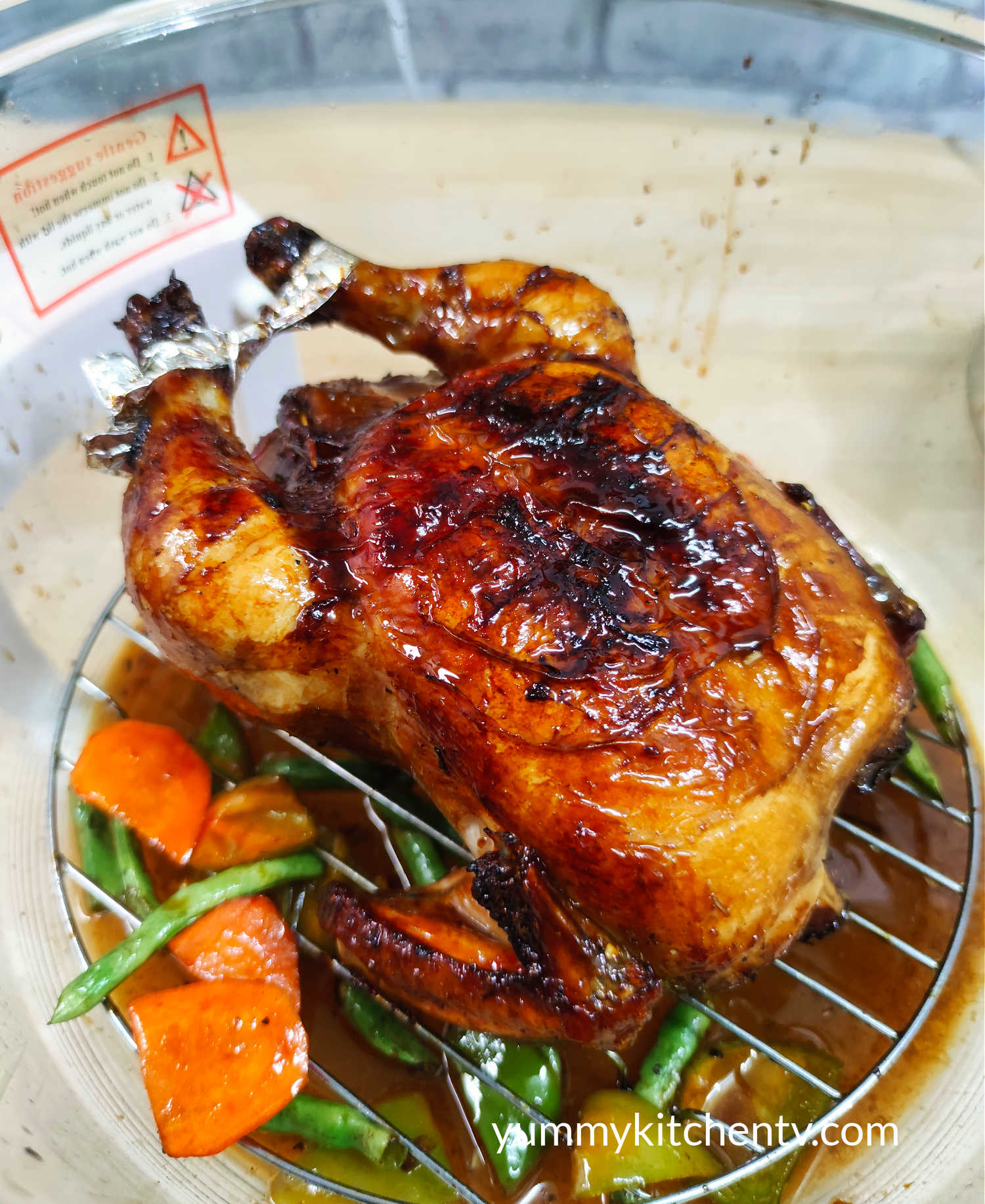 Turbo Chicken Roasted (Chicken in Turbo Broiler) - Yummy Kitchen
