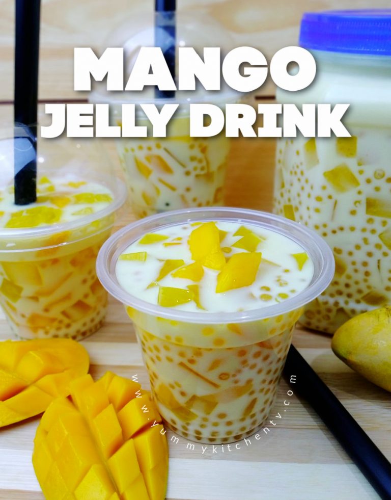 Mango Jelly Drink - Yummy Kitchen
