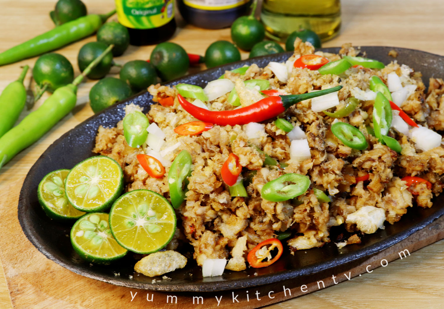 Tilapia Sisig (Fish Sisig) - Yummy Kitchen