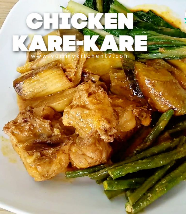 Chicken Kare-kare - Yummy Kitchen