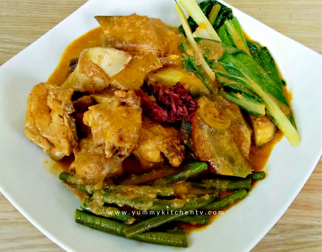 Chicken Kare-kare - Yummy Kitchen