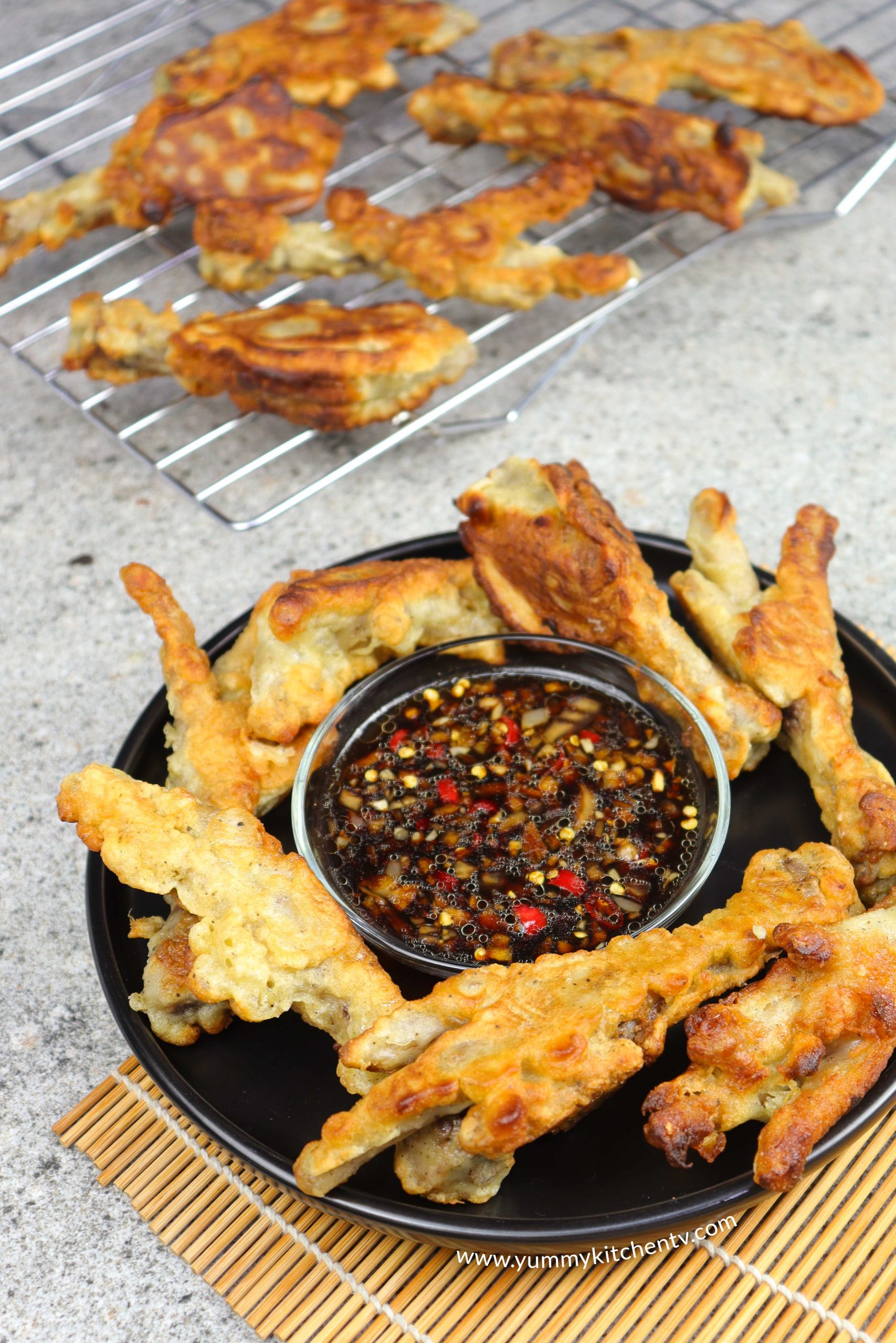 Crispy Chicken Feet -flavor packed dish-Yummy Kitchen