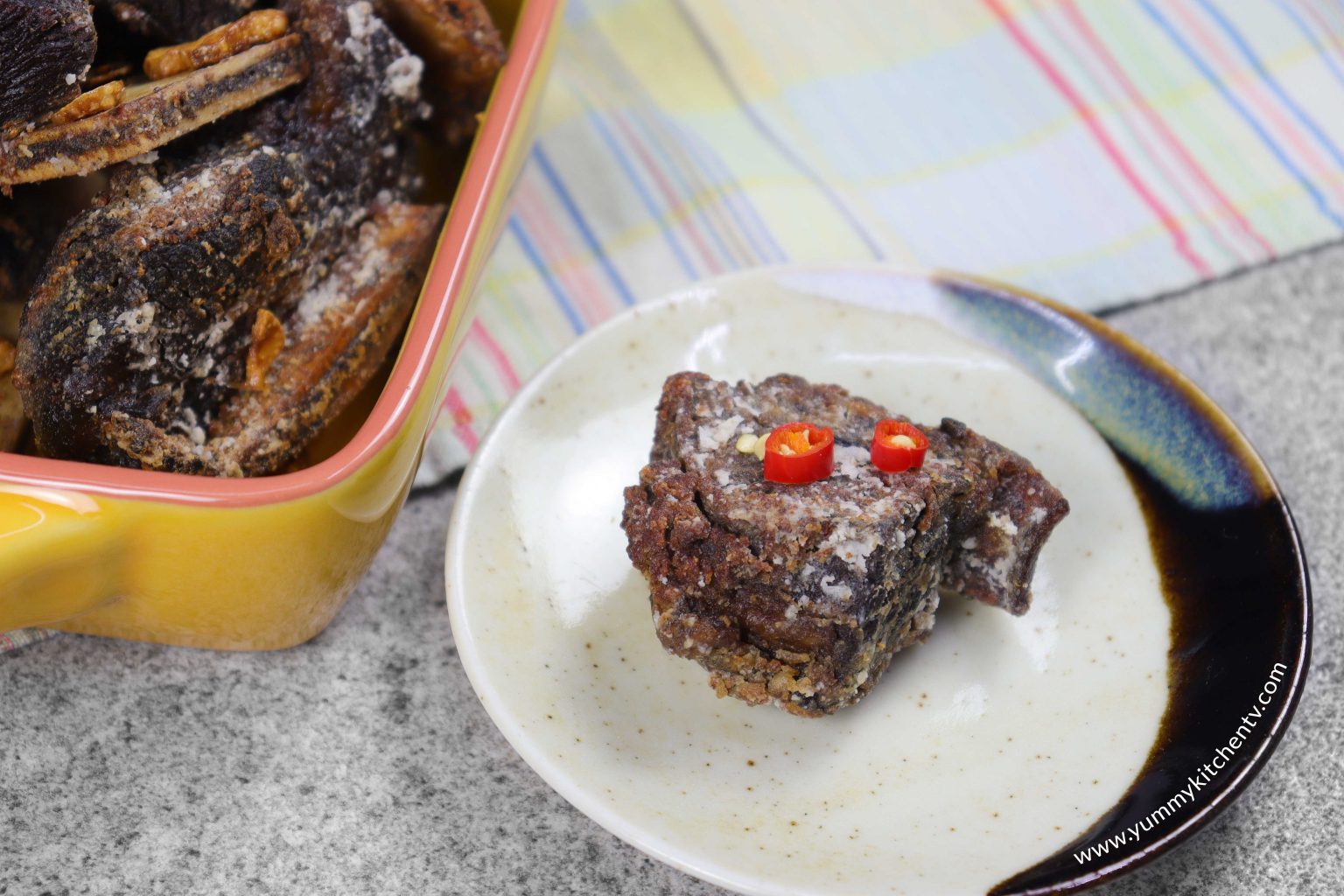 Fried Beef Ribs - moist beef packed full of flavor - Yummy Kitchen