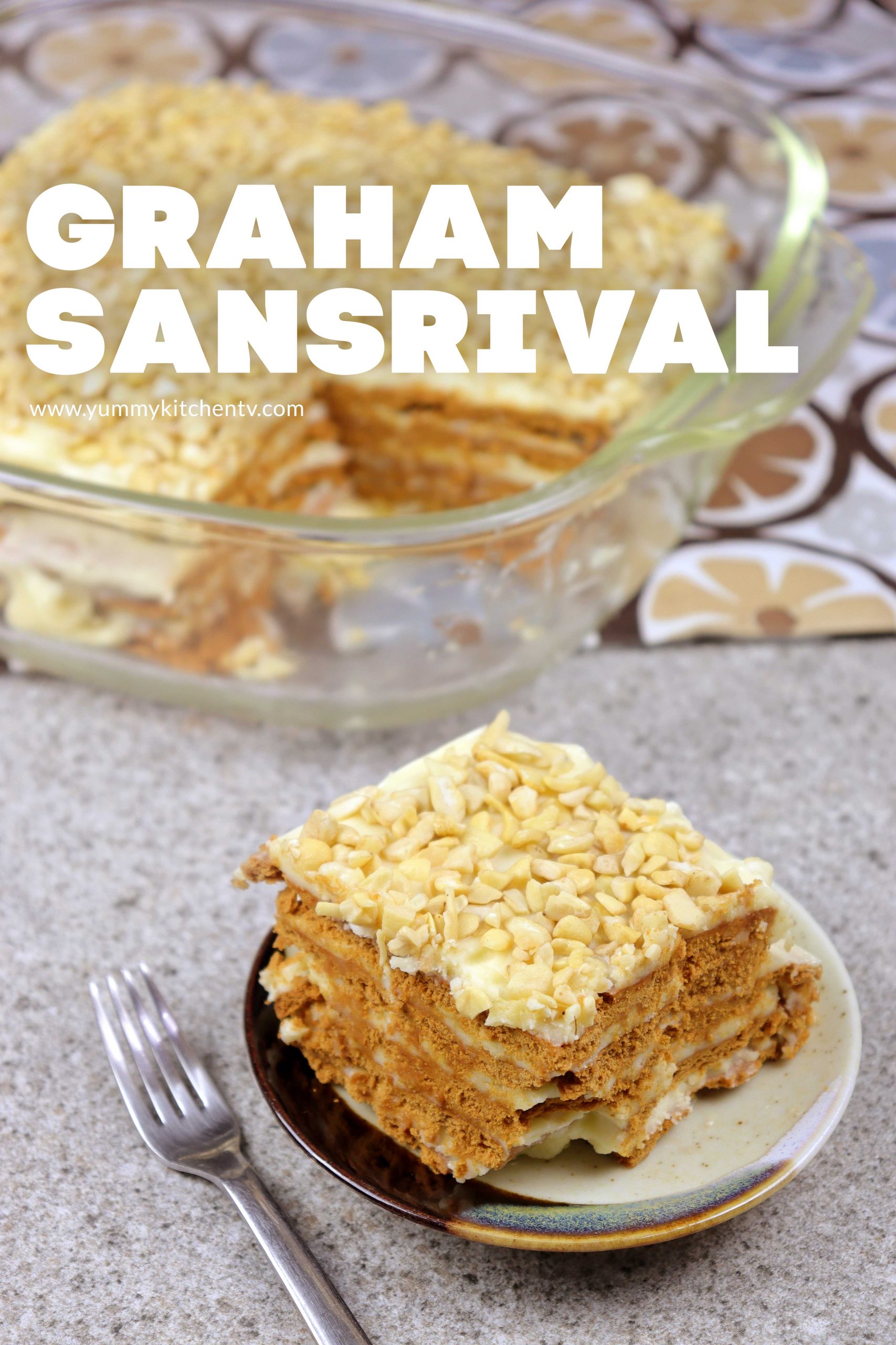 No Bake Graham Sans Rival -sweet delicious and easy-Yummy Kitchen