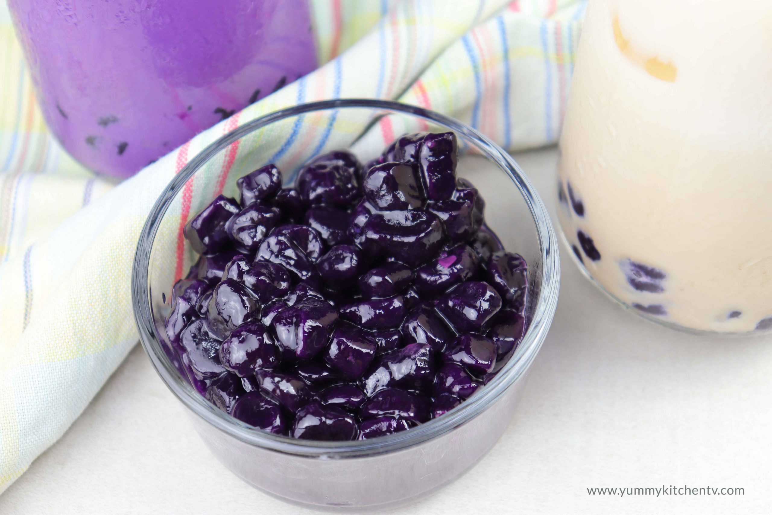 Ube Milk Tea - Yummy Kitchen
