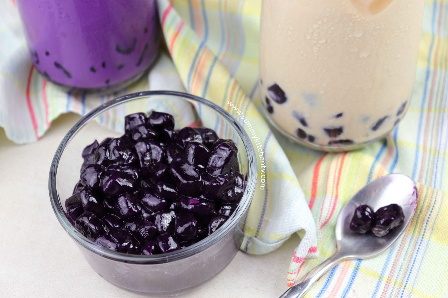 Ube Milk Tea - Yummy Kitchen