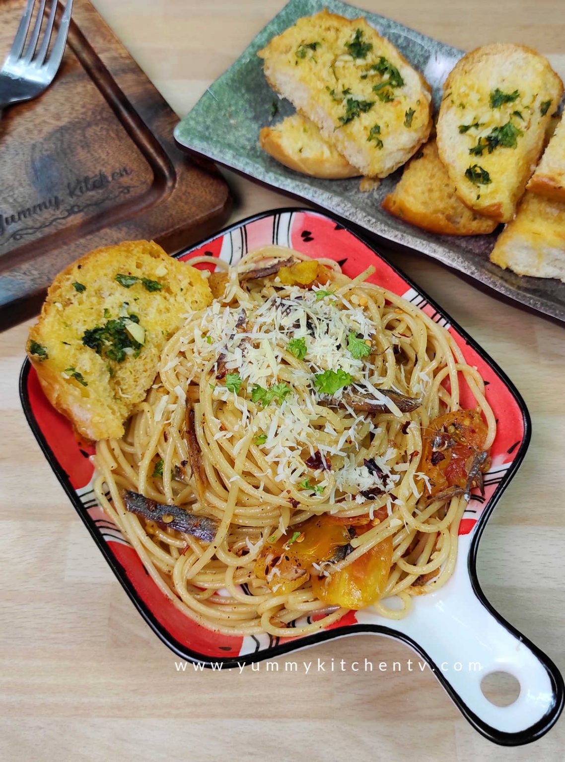 Tuyo Pasta - Yummy Kitchen