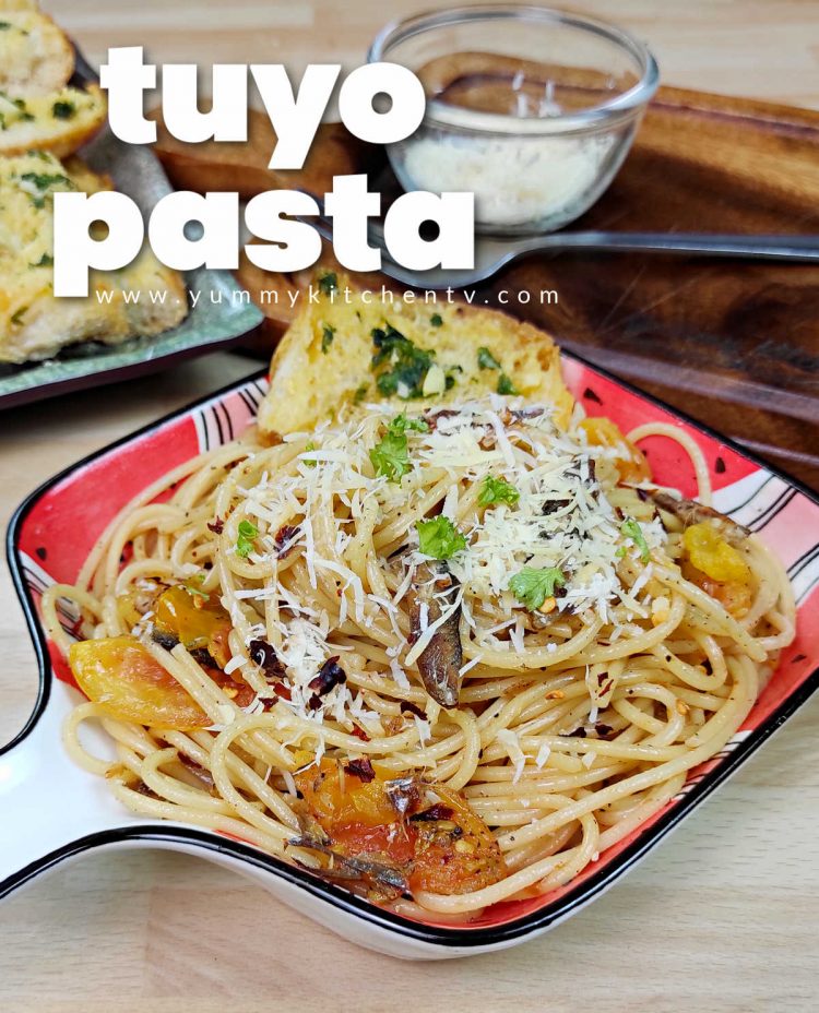Tuyo Pasta - Yummy Kitchen