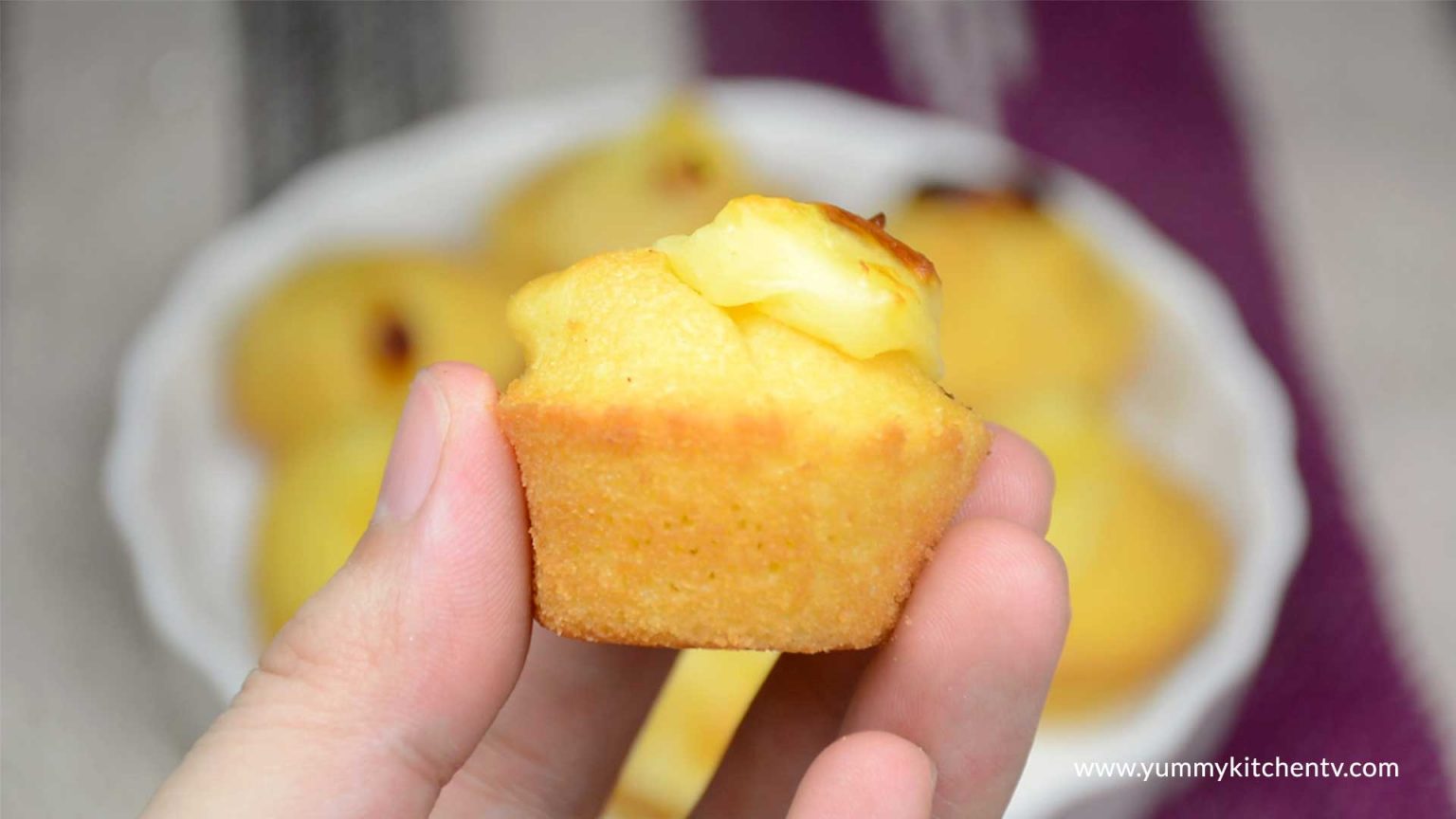 Bibingka Bites -sweet, fluffy, and cheesy-Yummy Kitchen
