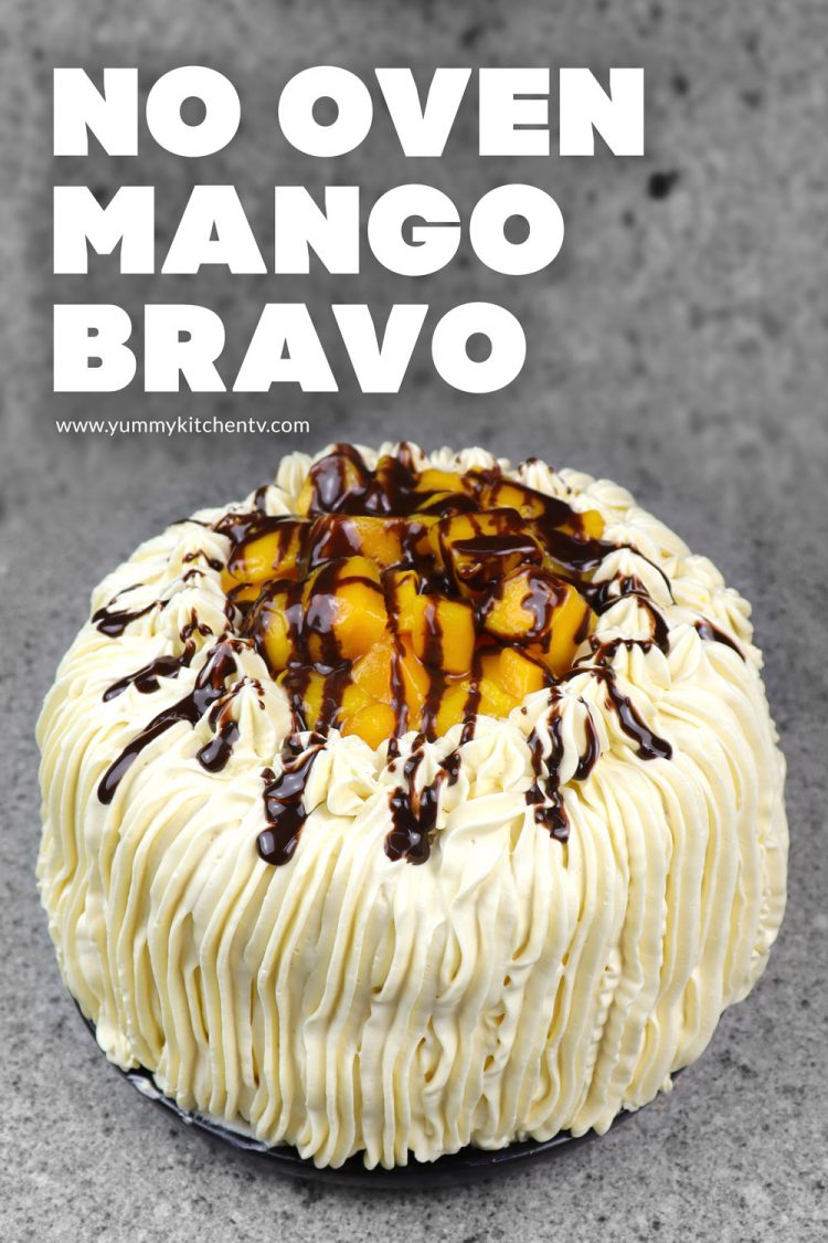No Oven Mango Bravo -a sweet summer cake- Yummy Kitchen
