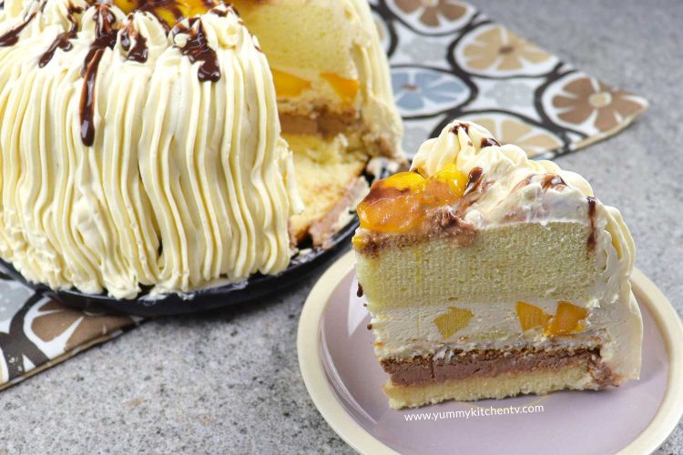 No Oven Mango Bravo -a sweet summer cake- Yummy Kitchen