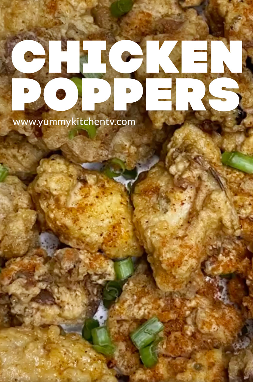 Chicken Poppers-mothwateringly delicious!- Yummy Kitchen