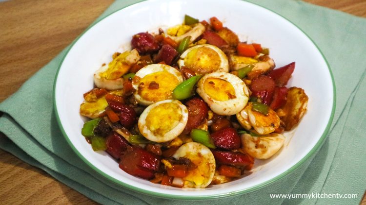 Puso ng Saging Burger Patties ( Banana Heart Burgers ) - Yummy Kitchen