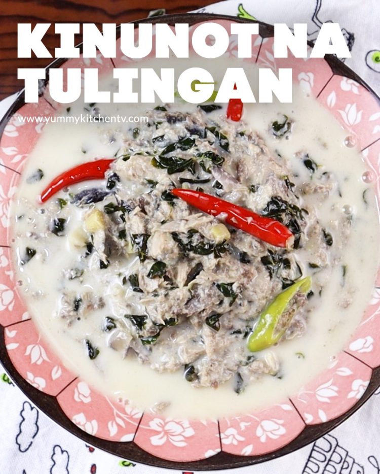 Kinunot na Tulingan - a creamy coconut and savory dish-Yummy Kitchen