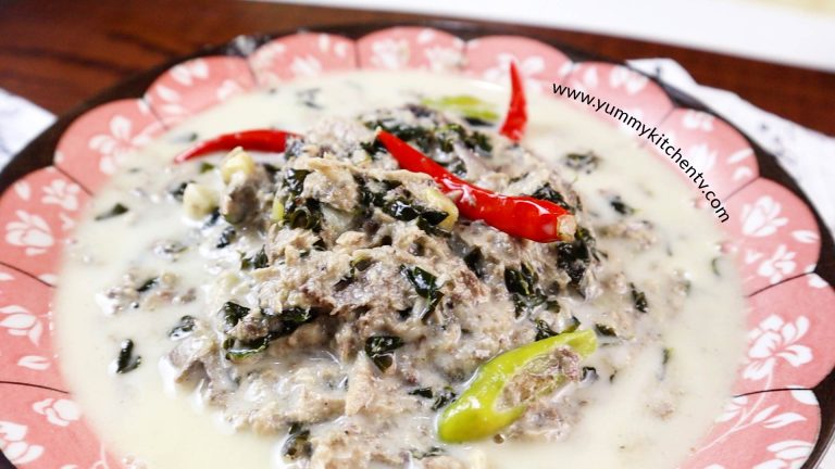 Kinunot na Tulingan - a creamy coconut and savory dish-Yummy Kitchen