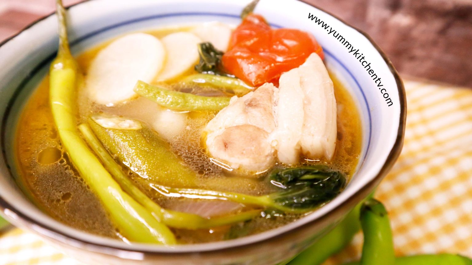 Pork Sinigang or Sinigang na Baboy - Yummy Kitchen