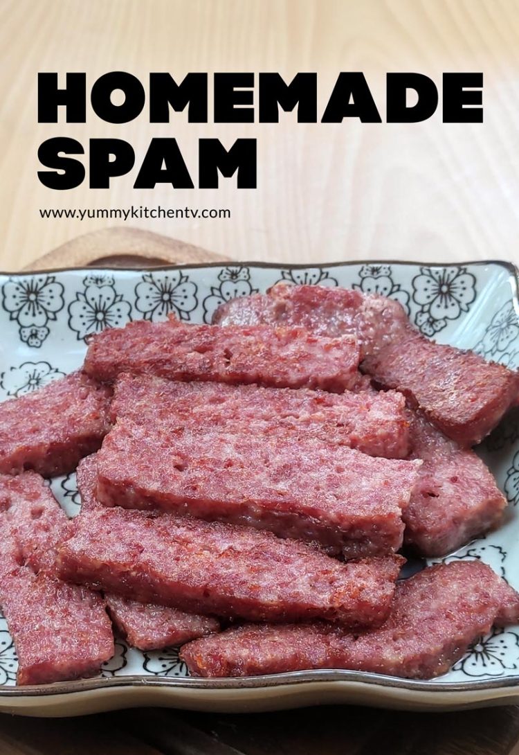 Homemade Spam- An easy luncheon meat recipe-Yummy Kitchen