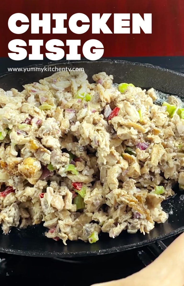 Chicken Sisig - Yummy Kitchen