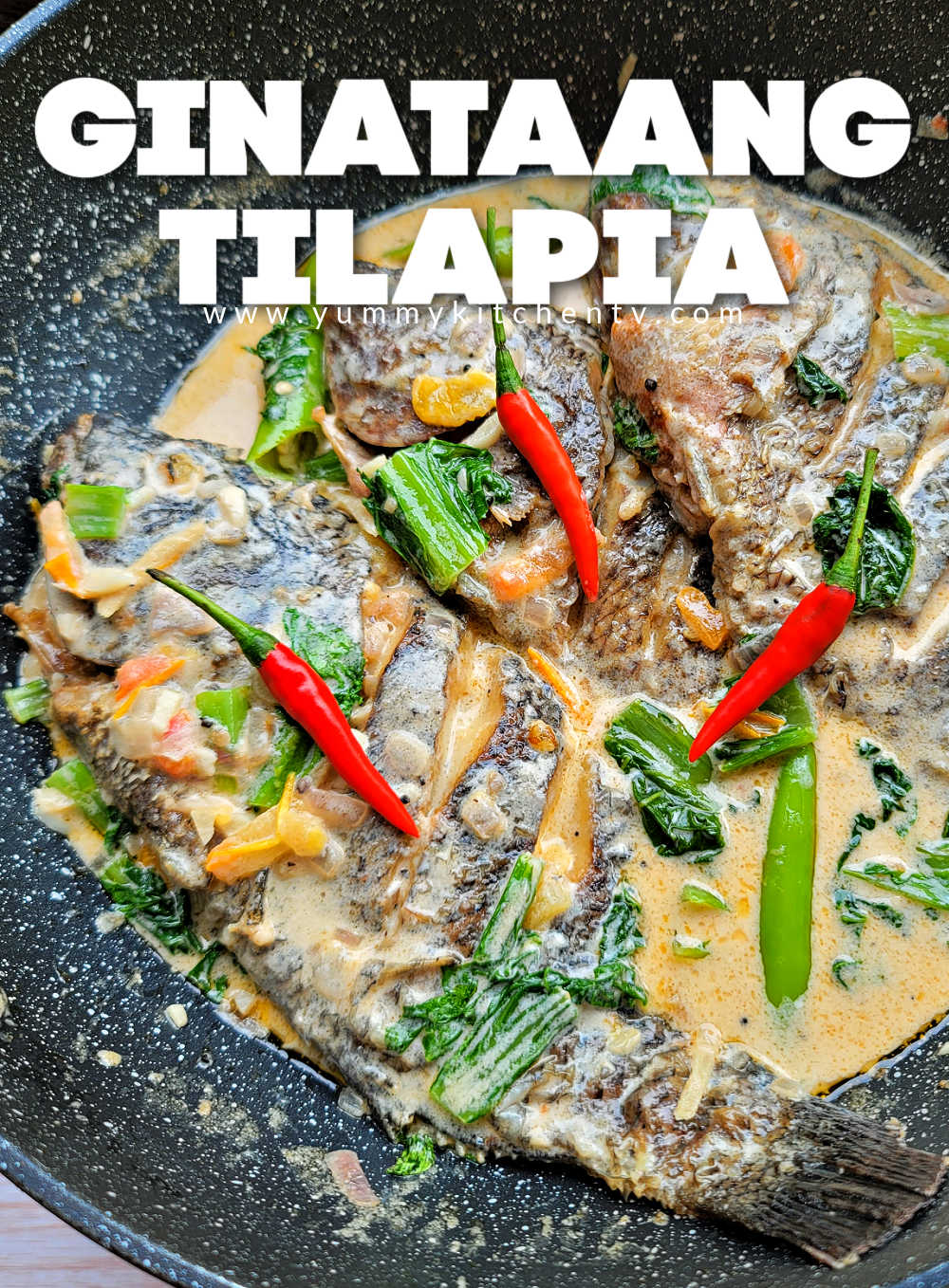 Ginataang Tilapia - Yummy Kitchen