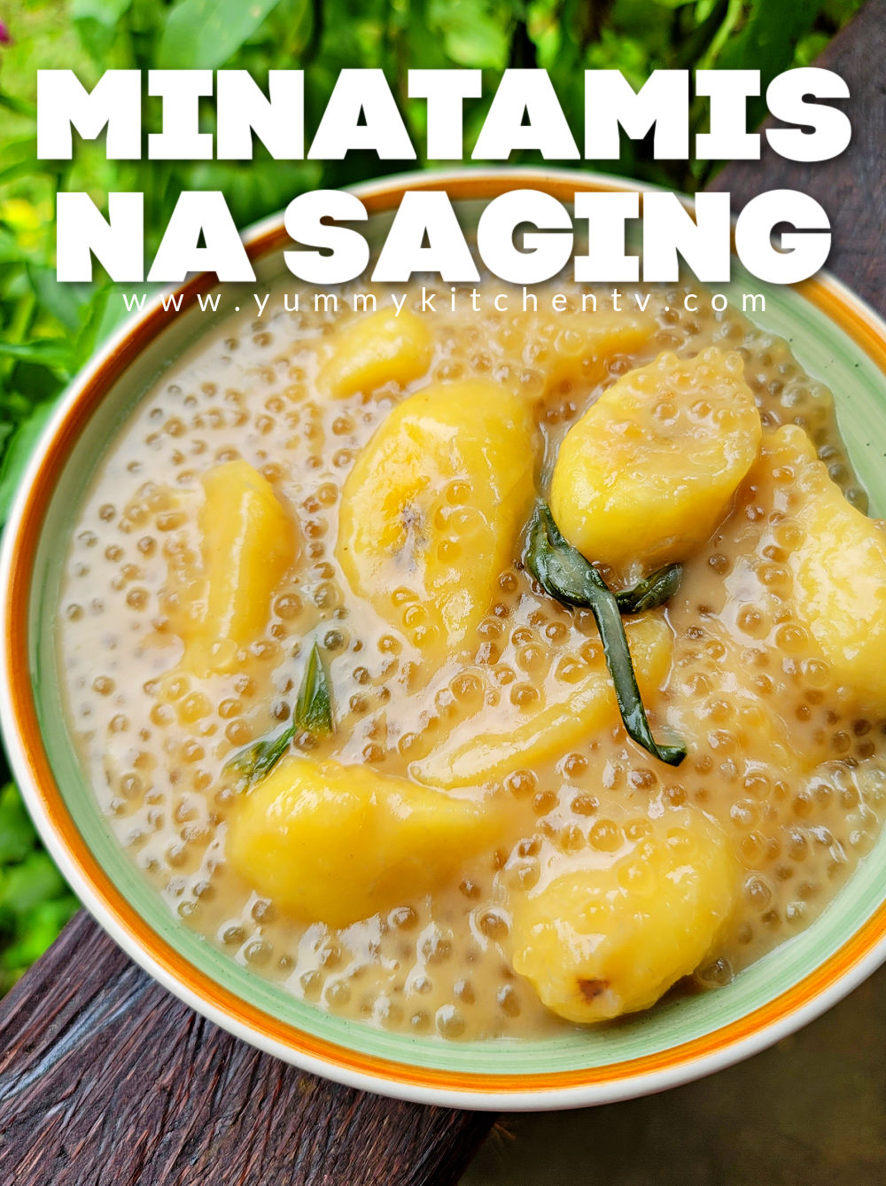 Minatamis na Saging with Gata - Yummy Kitchen