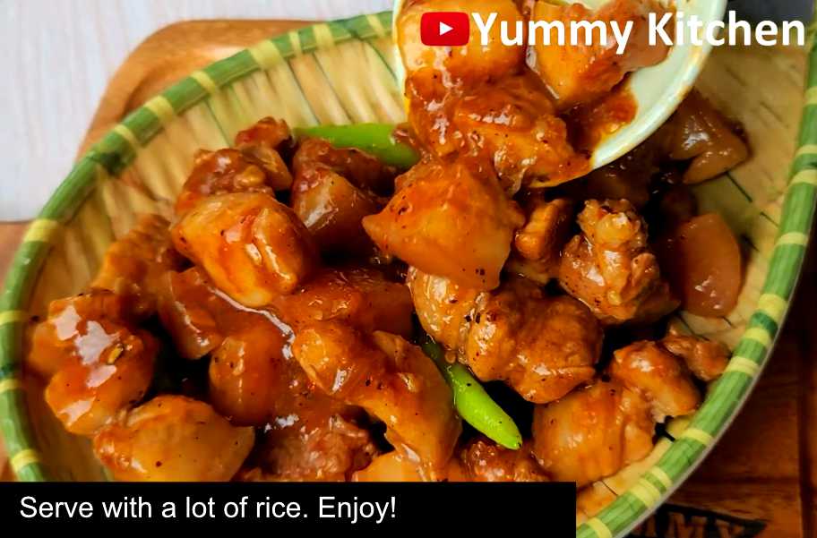 Kinamatisang Baboy (Filipino Pork Soup with Tomatoes) - Yummy Kitchen